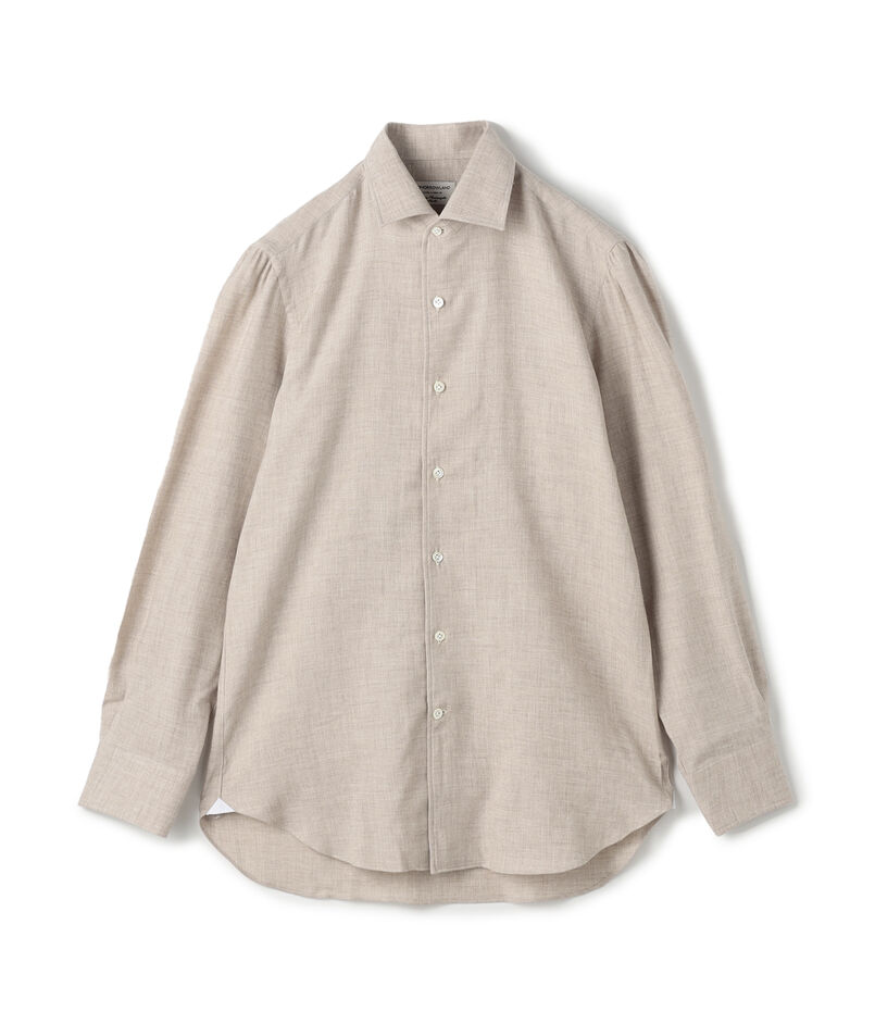 【別注】Maria Santangelo コットンウール ワンピースカラーシャツ｜トゥモローランド 公式通販