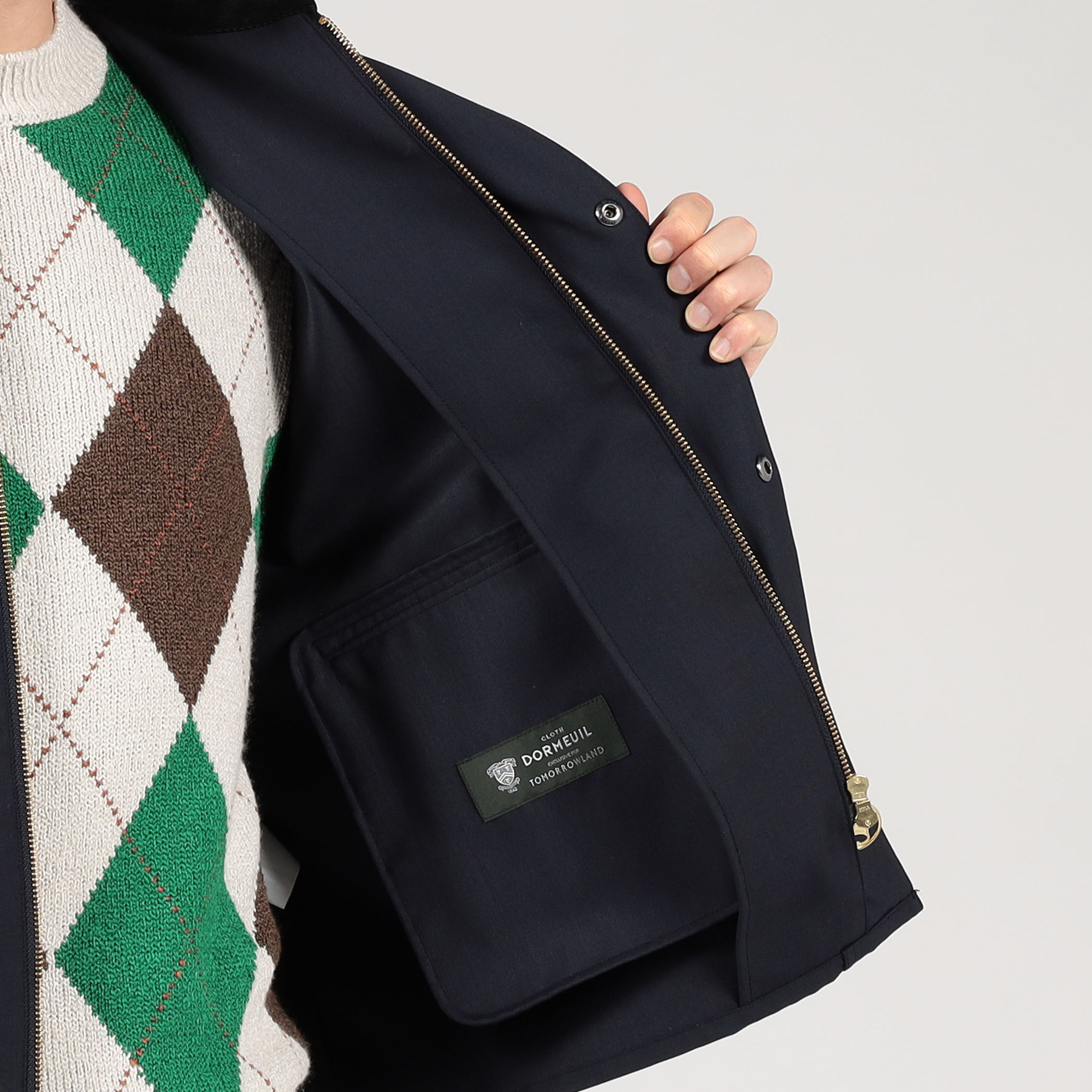 別注】Barbour Spey ウール ブルゾン|トゥモローランド 公式通販 別注】Barbour Spey ウール ブルゾン|トゥモローランド 公式通販