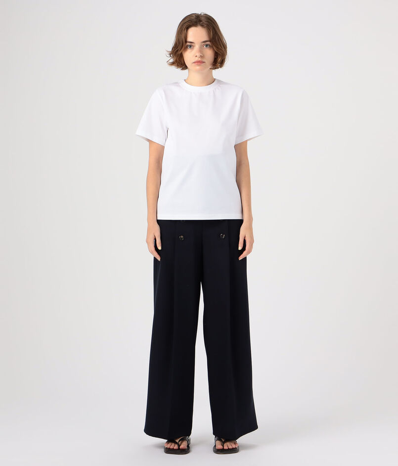 HYKE SHORT SLV TEE ハーフスリーブトップス|トゥモローランド HYKE SHORT SLV TEE ハーフスリーブトップス|トゥモローランド