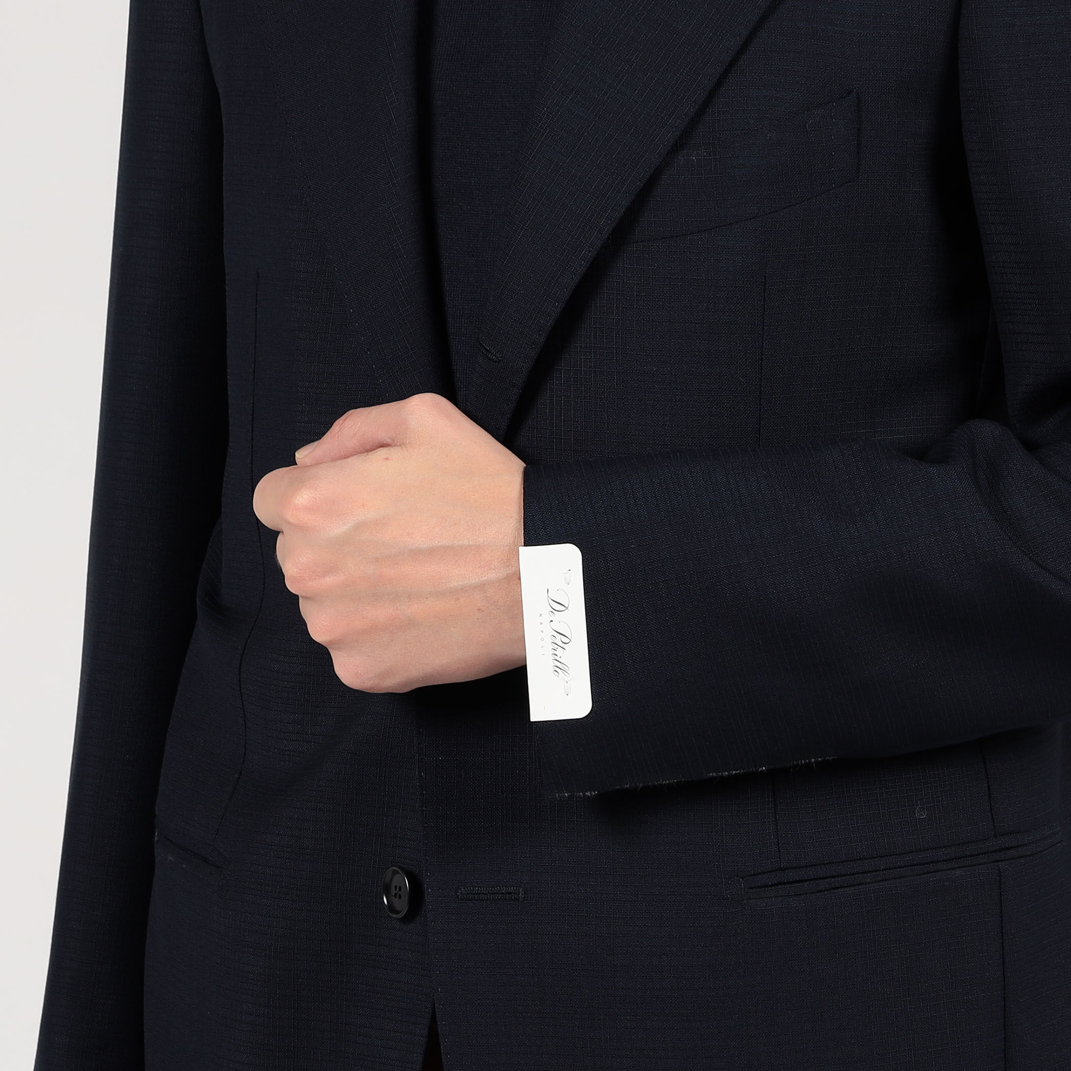 別注】De Petrillo ウール シングルブレステッド3Bジャケット 別注】De Petrillo ウール シングルブレステッド3Bジャケット