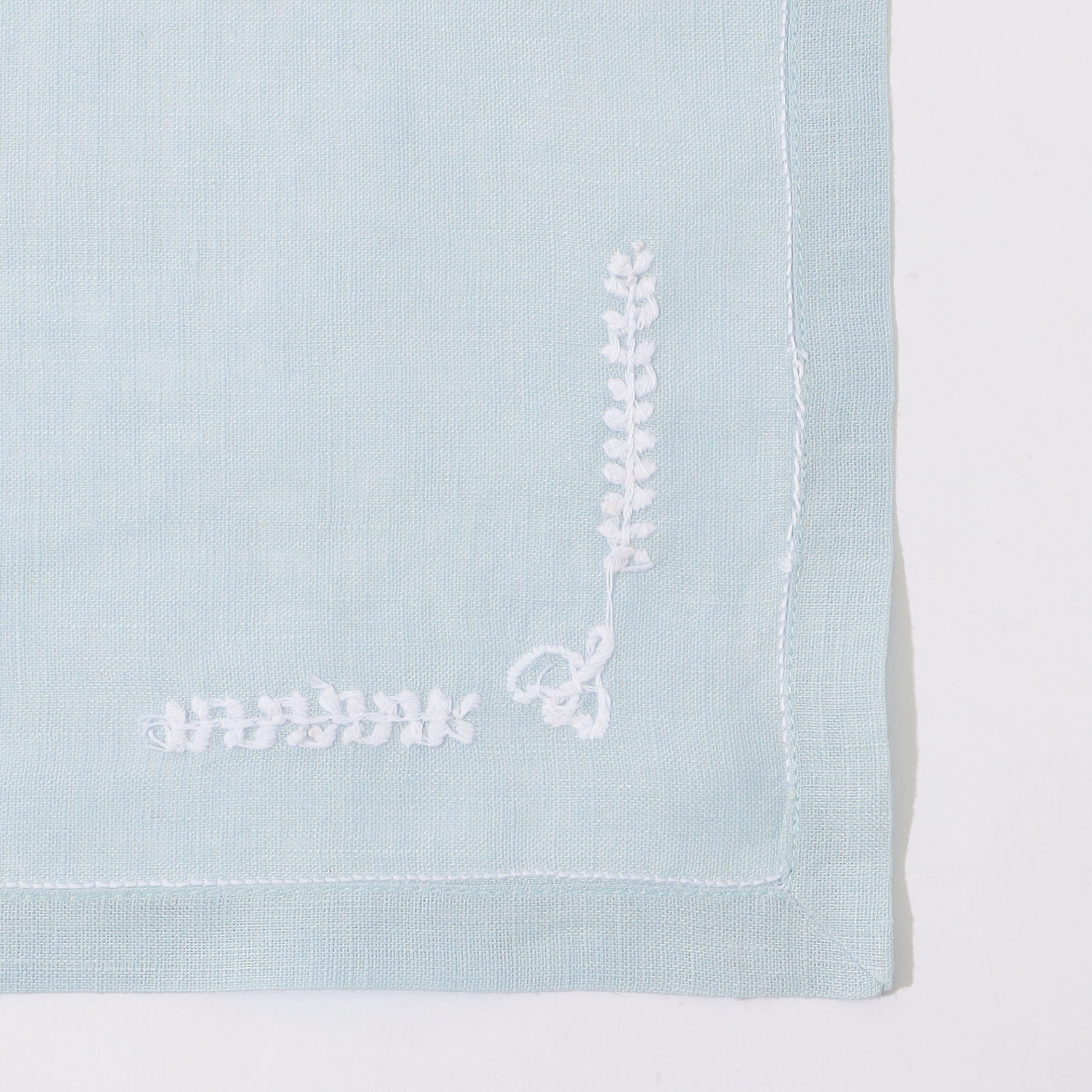 Chikazawa CL刺繍ハンカチ