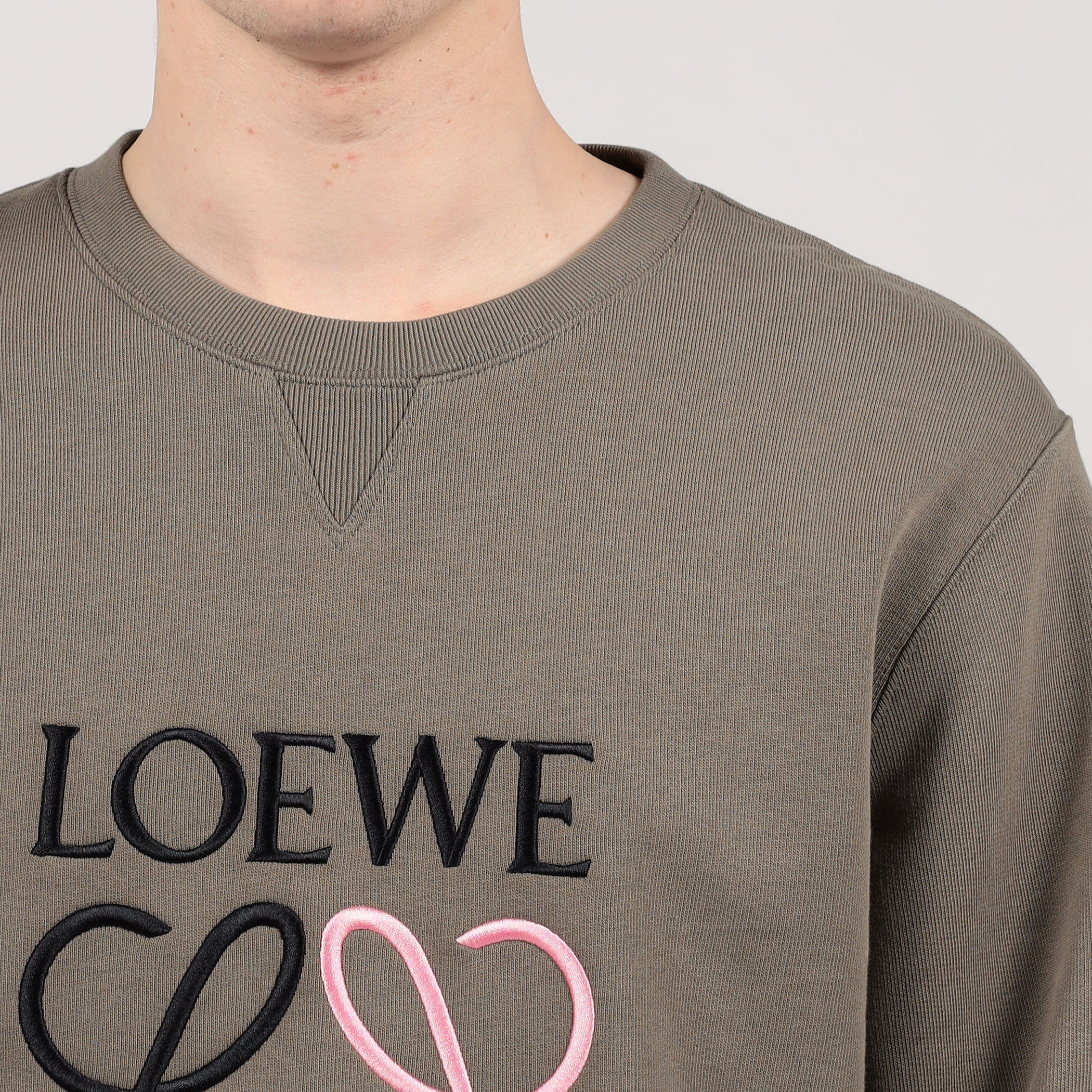 LOEWE ANAGRAM SWEATSHIRT コットン スウェットシャツ LOEWE ANAGRAM SWEATSHIRT コットン スウェットシャツ