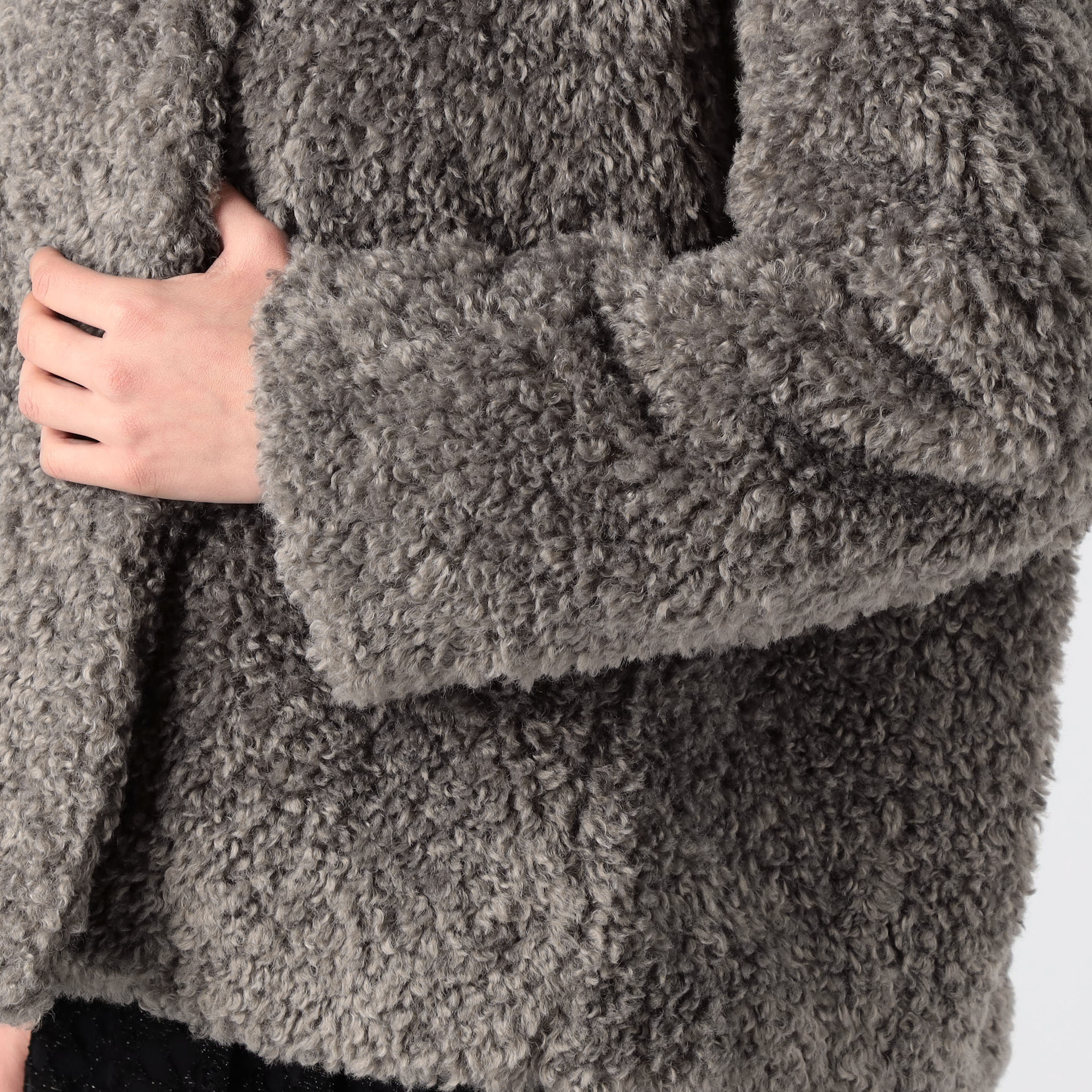 MACKINTOSH HUMBIE ダブル ショート エコファーコート MACKINTOSH HUMBIE ダブル ショート エコファーコート